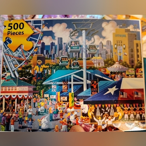 Dowdle | Games | 50 Piece Texas State Fair Puzzle | Poshmark